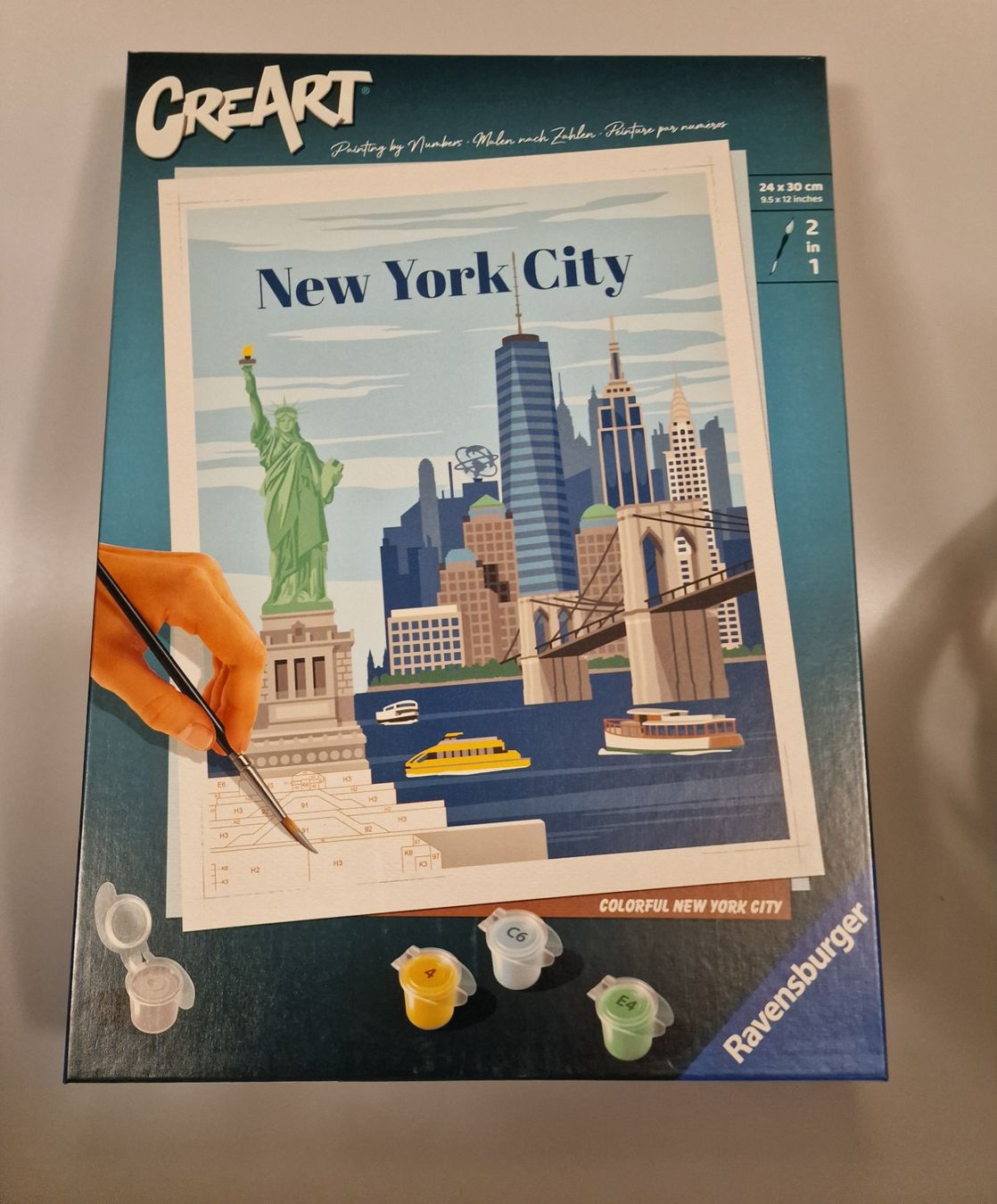 CREART Malen nach Zahlen New York City Neu (Neu und originalverpackt ...
