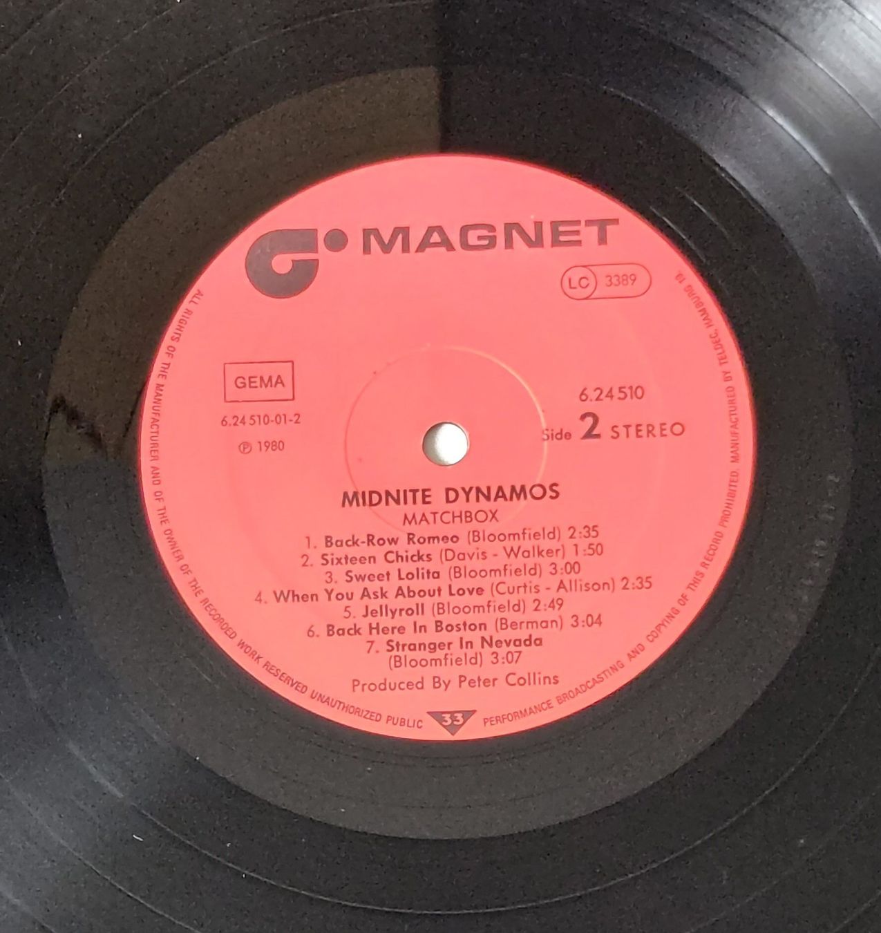 LP - MATCHBOX - MIDNITE DYNAMOS (Gebraucht) in Steckborn für CHF 5 ...