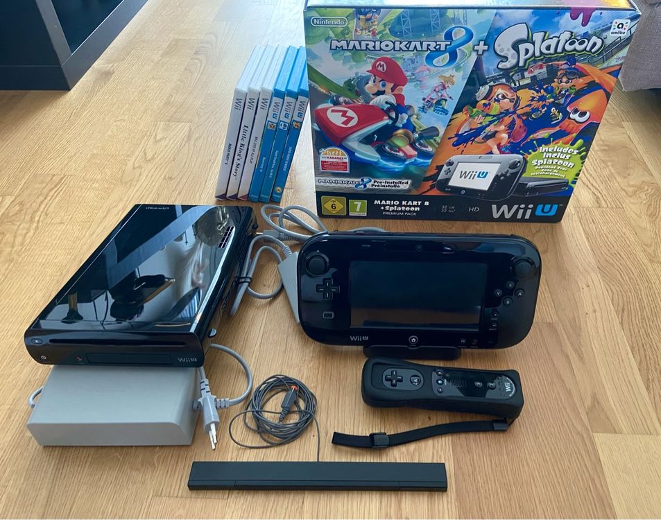 Wii U inkl. 8 Spiele (Gebraucht) in für CHF 139 – mit Lieferung auf ...