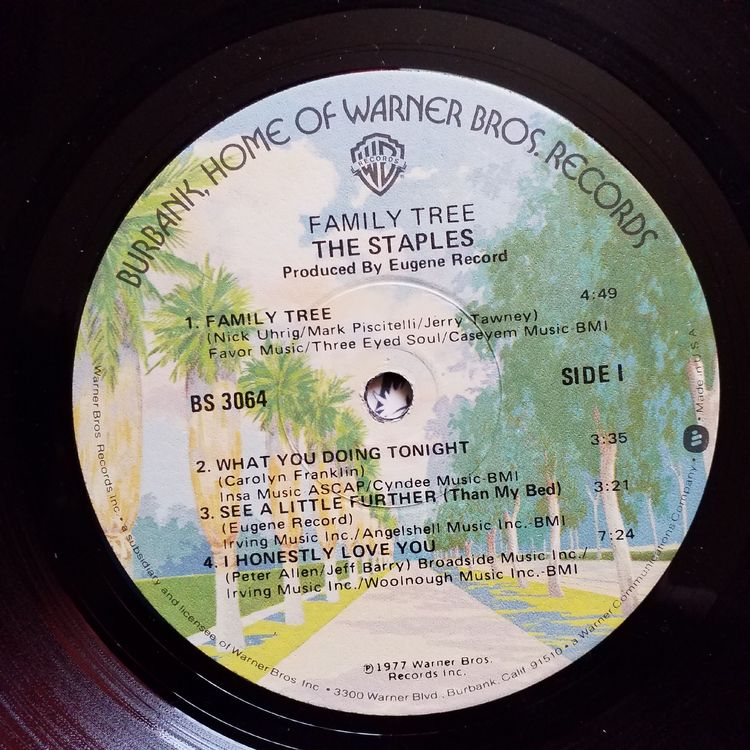 THE STAPLES, family tree - 1st 1977 US press - NEW - | Kaufen auf Ricardo