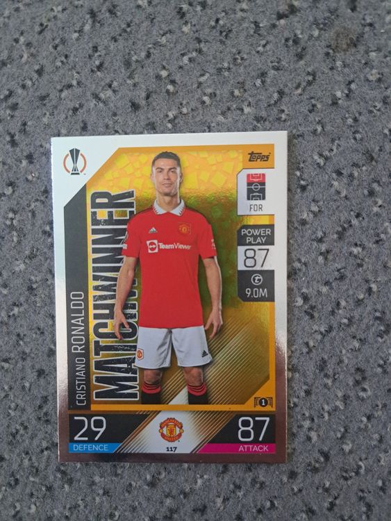 Match Attax Cristiano Ronaldo | Kaufen auf Ricardo