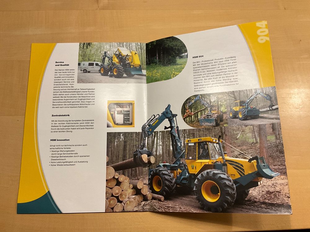 HSM Forstschlepper Traktor Prospekt (Gebraucht) in Schänis für CHF 15 ...