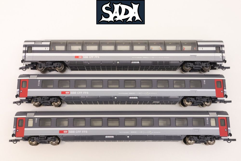 Roco 44769, 64366, 64367, SBB Wagen, Digital, LED, DC H0 (Gebraucht) in ...