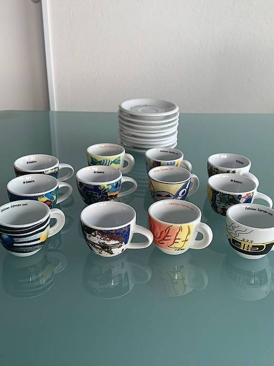 Espressotassen Saeco Künstler Tassen Set (Gebraucht) in Wädenswil für CHF 25 – nur Abholung auf ...