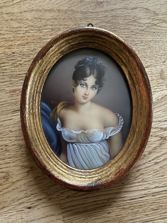 Miniatur Portrait Frau | Kaufen auf Ricardo