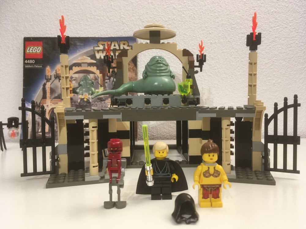 Lego Star Wars Jabba's Palace 4480 komplett Jahr 2003 !RAR! | Kaufen ...