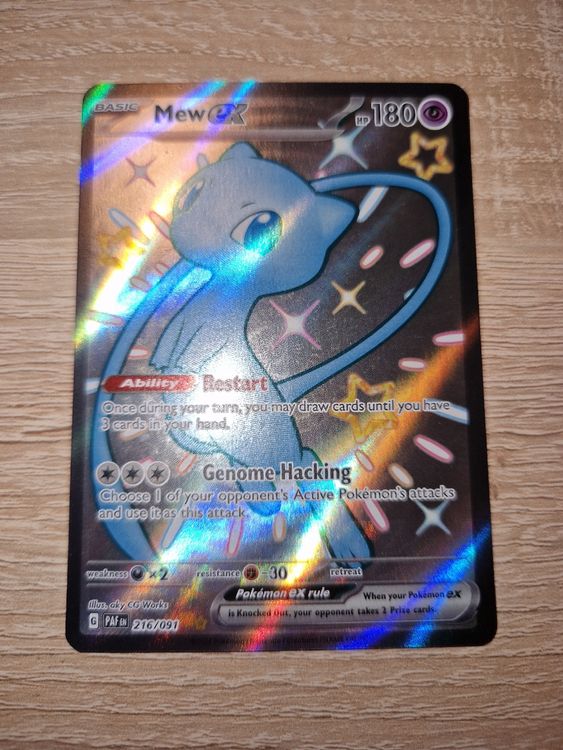 Pokemon Mew ex 216/091 Englisch (Neu (gemäss Beschreibung)) in ...