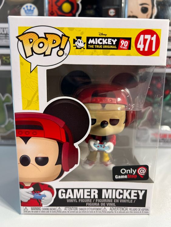 Funko POP! Mickey - Gamer Mickey Edition Limitée GameStop (Gebraucht ...