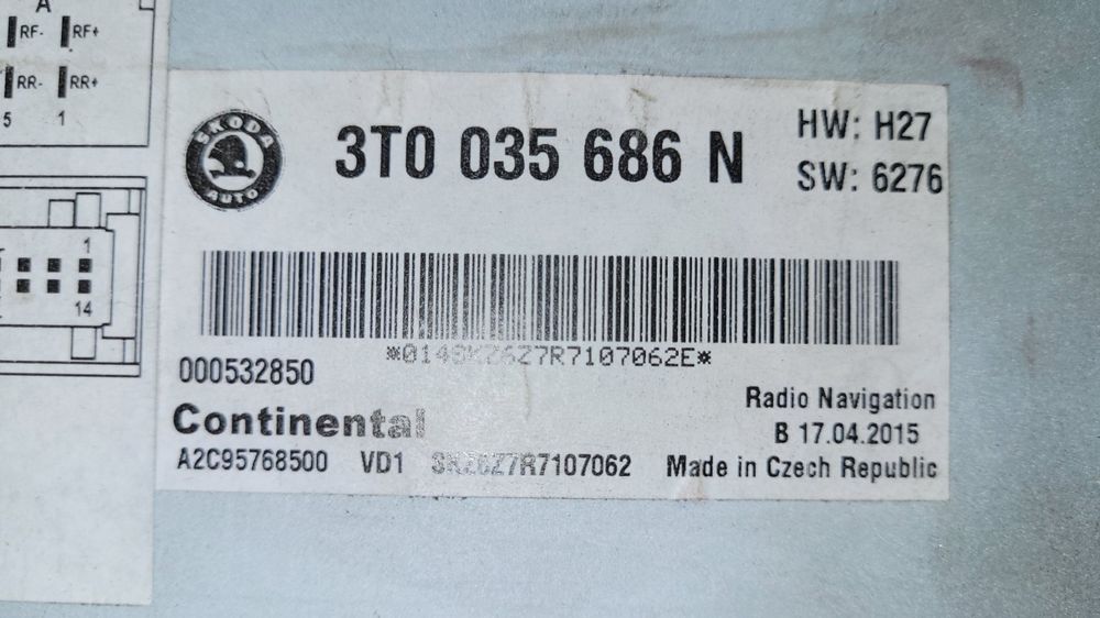 RNS 500 Navigationsgerät Original Skoda Defekt | Kaufen auf Ricardo