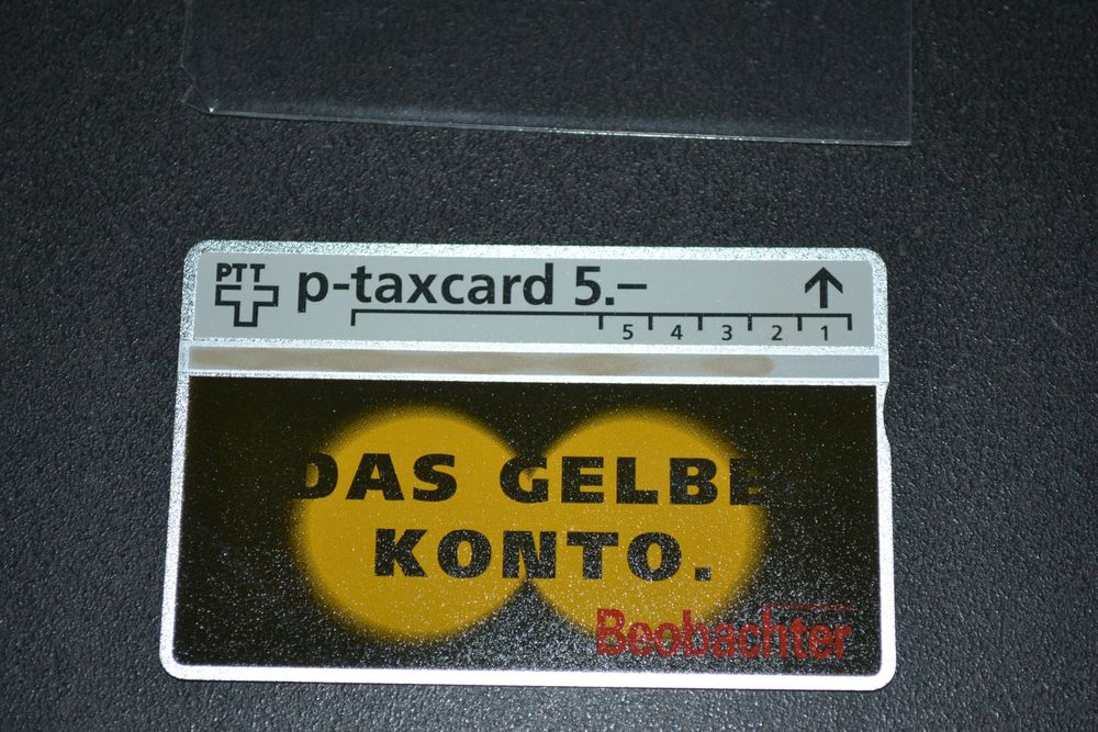 Taxcard DAS GELBE KONTO (Neu (gemäss Beschreibung)) in Strengelbach für ...