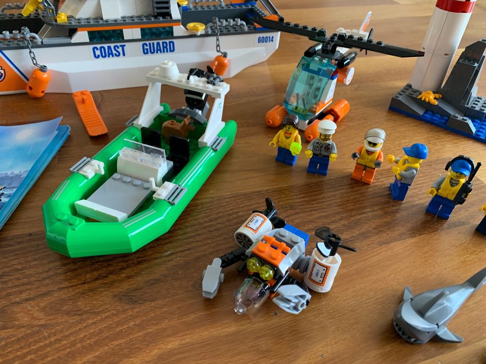 LEGO City Einsatz für die Küstenwache Nr. 60014 (Gebraucht) in Edlibach ...