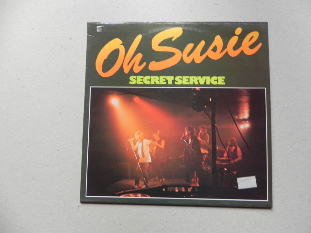 LP Schweden New Wave Pop Band Secret Service 1980 Oh Susie (Gebraucht ...
