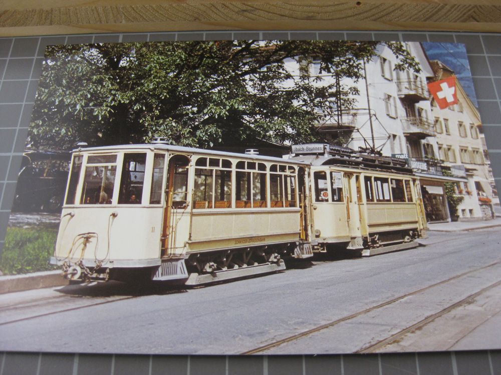 AK Schwyz Postplatz mit Tram (Neu (gemäss Beschreibung)) in Malters für CHF 7 – mit Lieferung ...