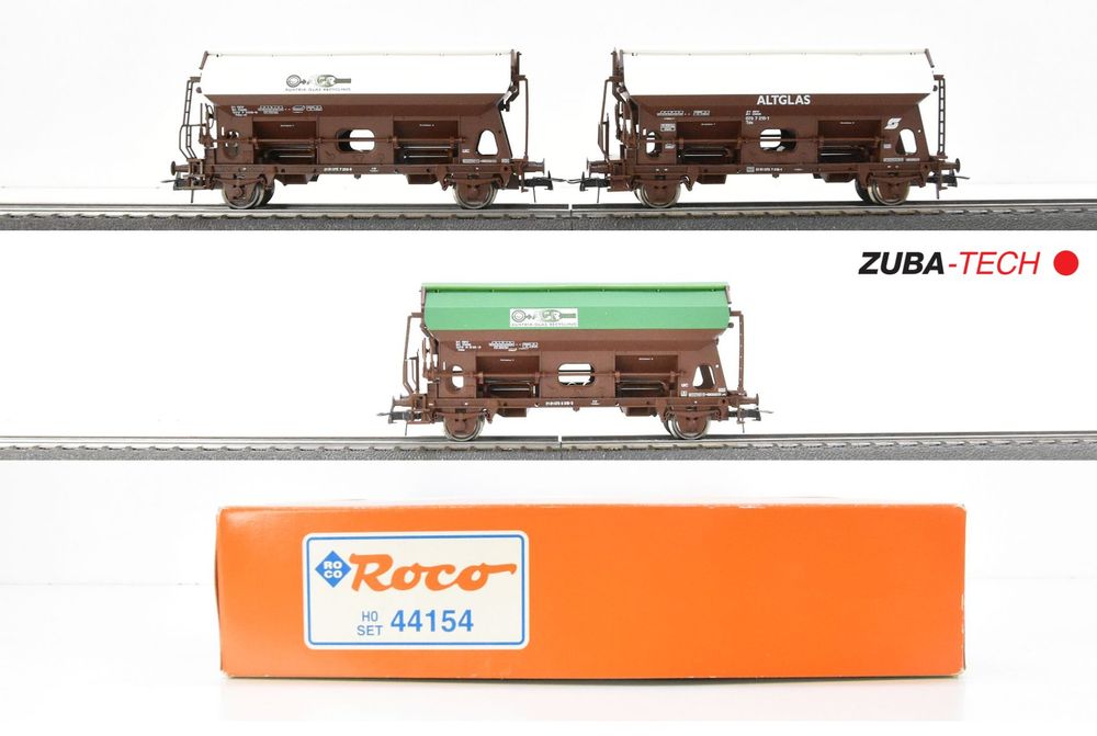 Roco 44154 Güterwagen-Set der DB 3tlg H0 GS mit OVP | Kaufen auf Ricardo