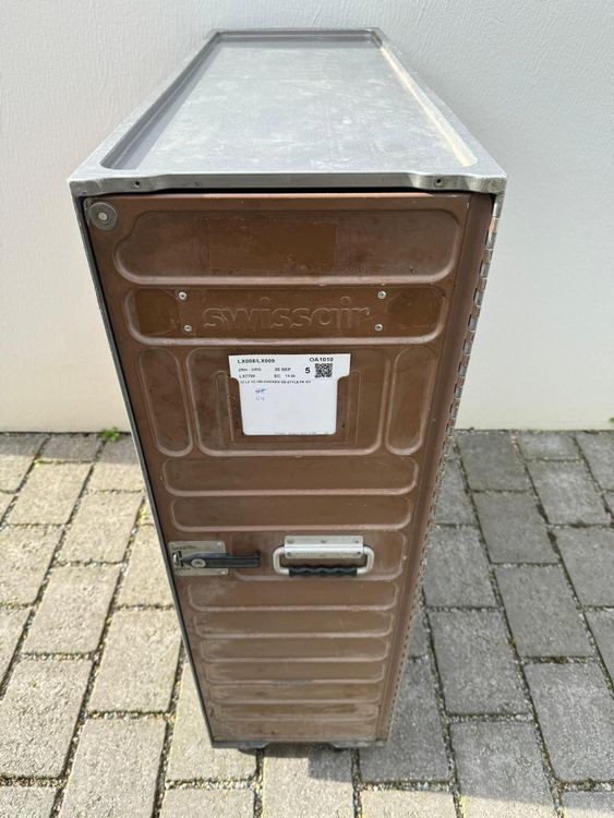 SWISSAIR Airline Trolley KSSU 1/1 mit neuen Rädern (Gebraucht) in ...