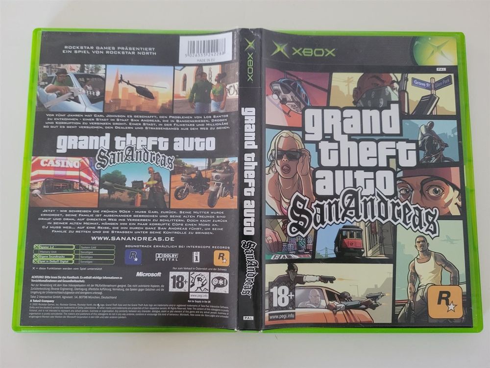 Grand Theft Auto: San Andreas (Gebraucht) in Stetten AG für CHF 29.9 ...