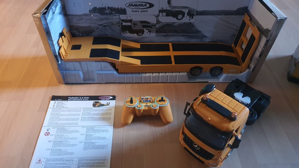 Rc Jamara Mercedes-Benz Arocs 2 WD / Tieflader 1:20 ab 6+ (Gebraucht ...