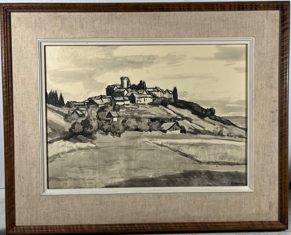 Ernst Müller-Göls (1902-2001) Grosse Aquarelle (Gebraucht) in Root für CHF 19 – nur Abholung auf ...