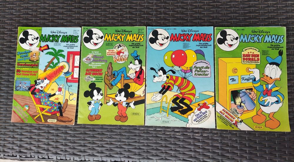 4 Micky Maus Hefte (Gebraucht) in Dietikon für CHF 4 – mit Lieferung auf Ricardo kaufen