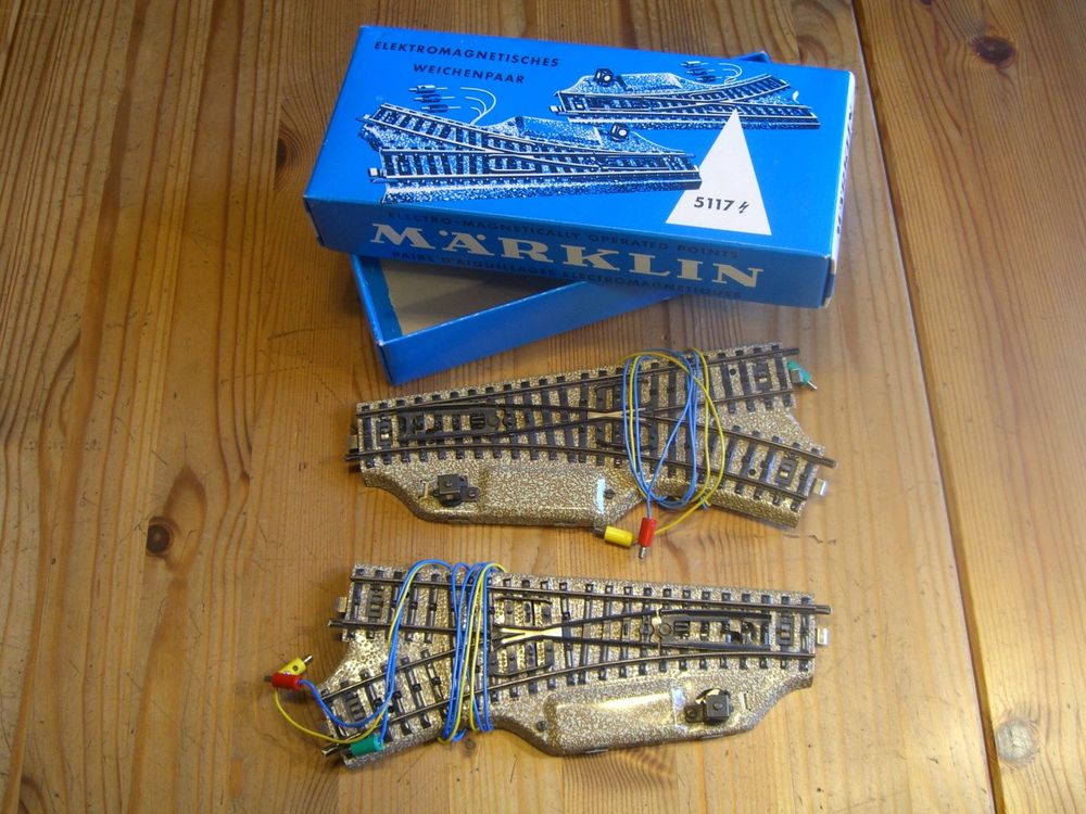 Märklin 5117 Weichenpaar M-Gleis - Spur H0 Wechselstrom (Gebraucht) in Winterthur für CHF 20 ...