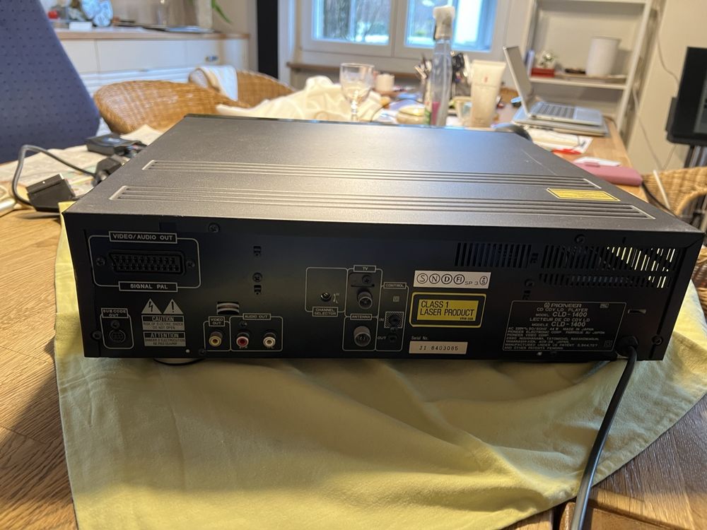 Laservisiondisc-Player Pioneer CLD-1400 (Gebraucht) in Niederlenz für ...