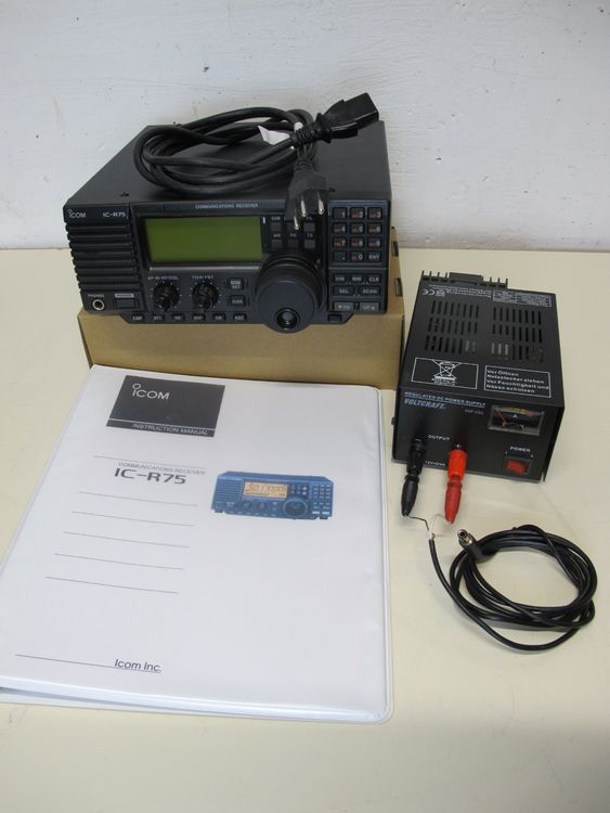 ICOM IC-R 75 DSP KW Receiver (Gebraucht) in Dettighofen für CHF 350 ...