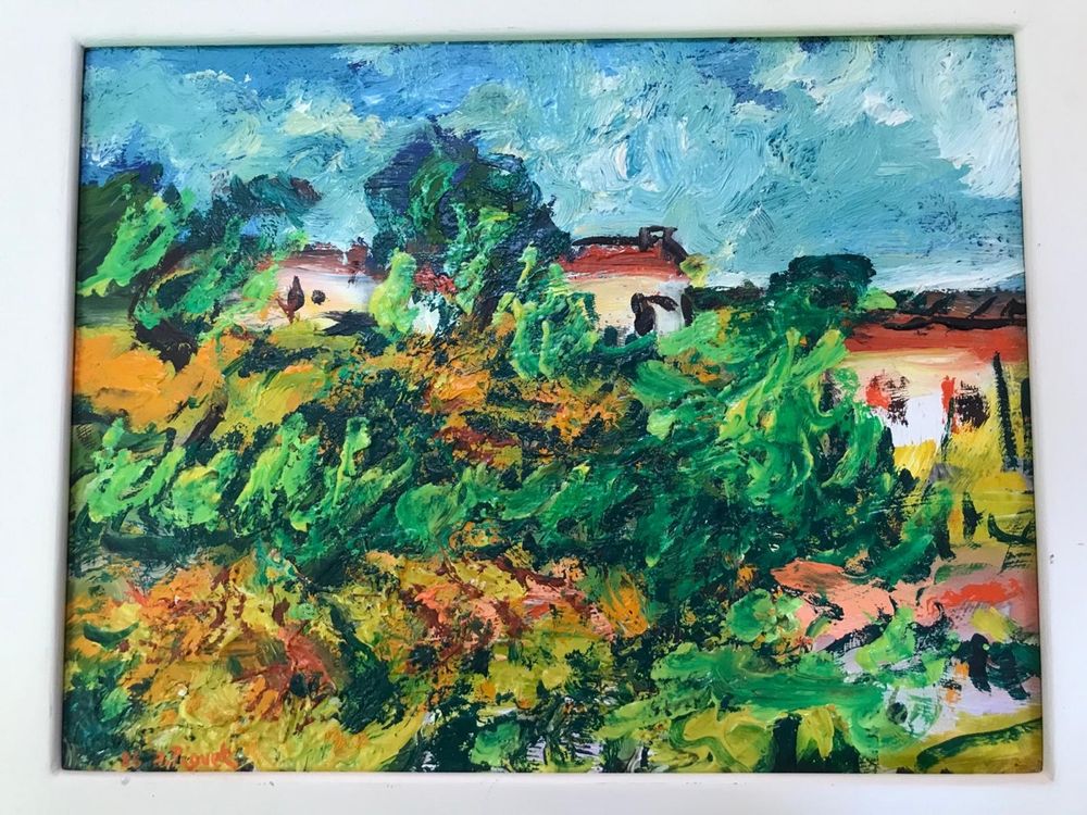 Jean-Louis Piguet 1944-2015 41x35 cm Öl auf Lwd. Topwerk (Gebraucht) in ...