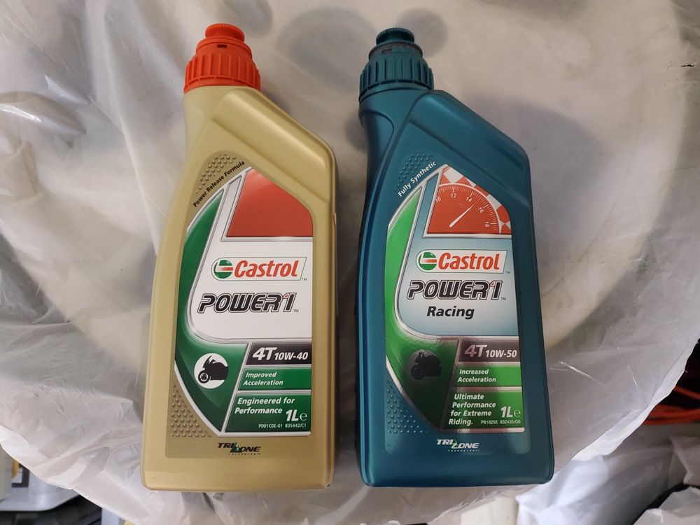 2x1 Liter Castrol Power1 Racing 10W 40/50 Neu (Neu und originalverpackt ...