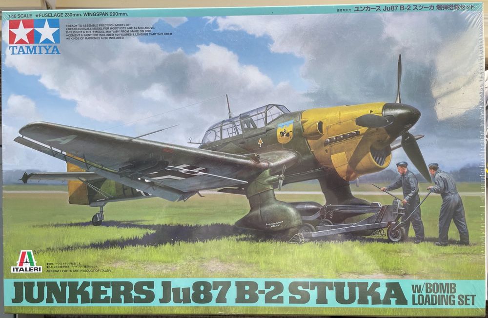 1/48 Junkers Ju87 B-2 STUKA Deutschland WW II | Kaufen auf Ricardo