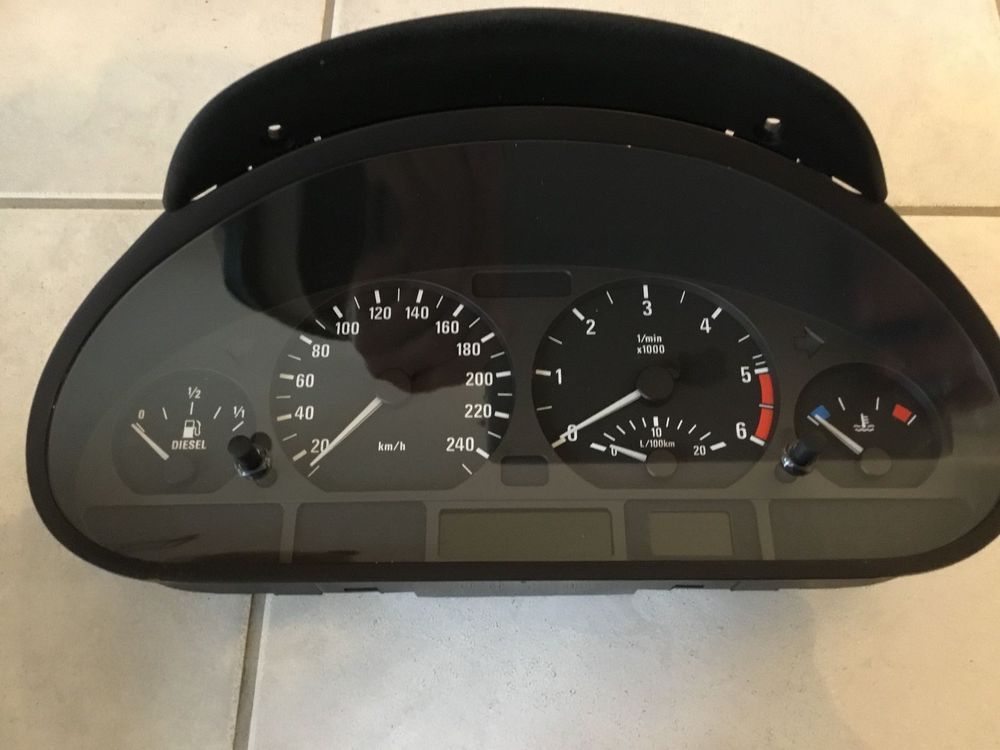 BMW 3er E46 Diesel Tacho Instrumentenkombi (Neu (gemäss Beschreibung ...