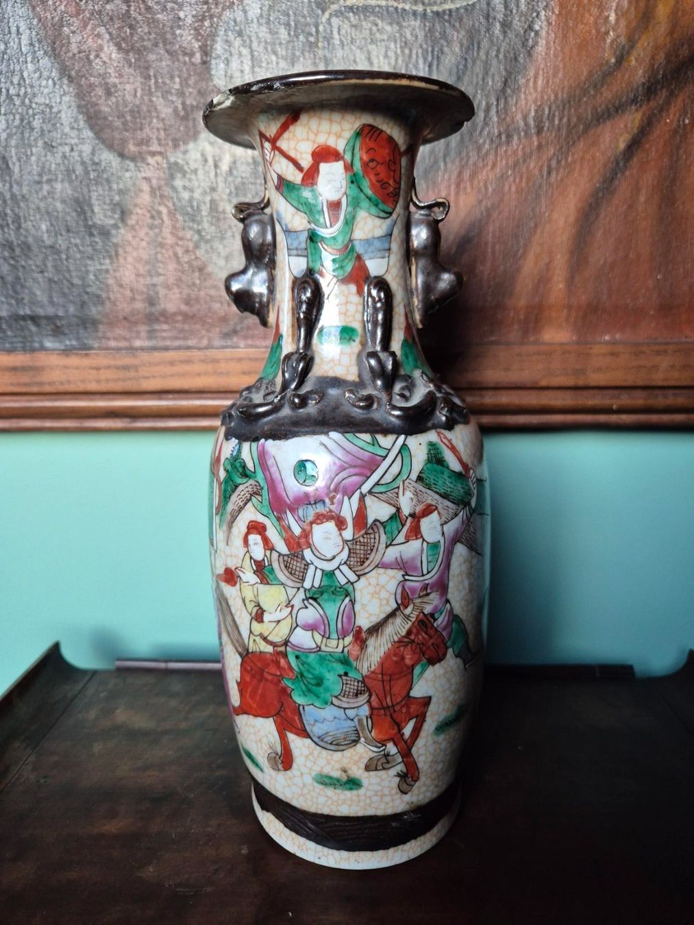 Vase Nankin ancien céramique Chine porcelaine objet (D'occasion) à ...