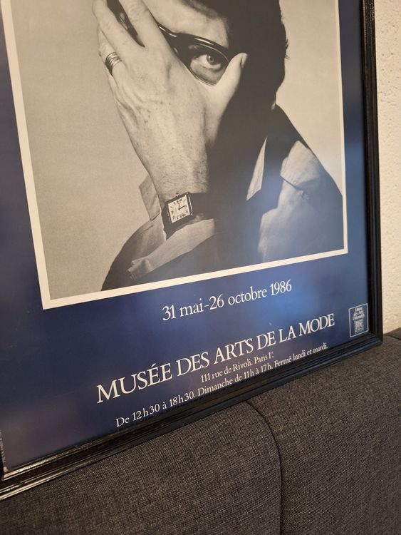 Original 1986 Yves Saint Laurent YSL Event Poster / Plakat (Gebraucht ...