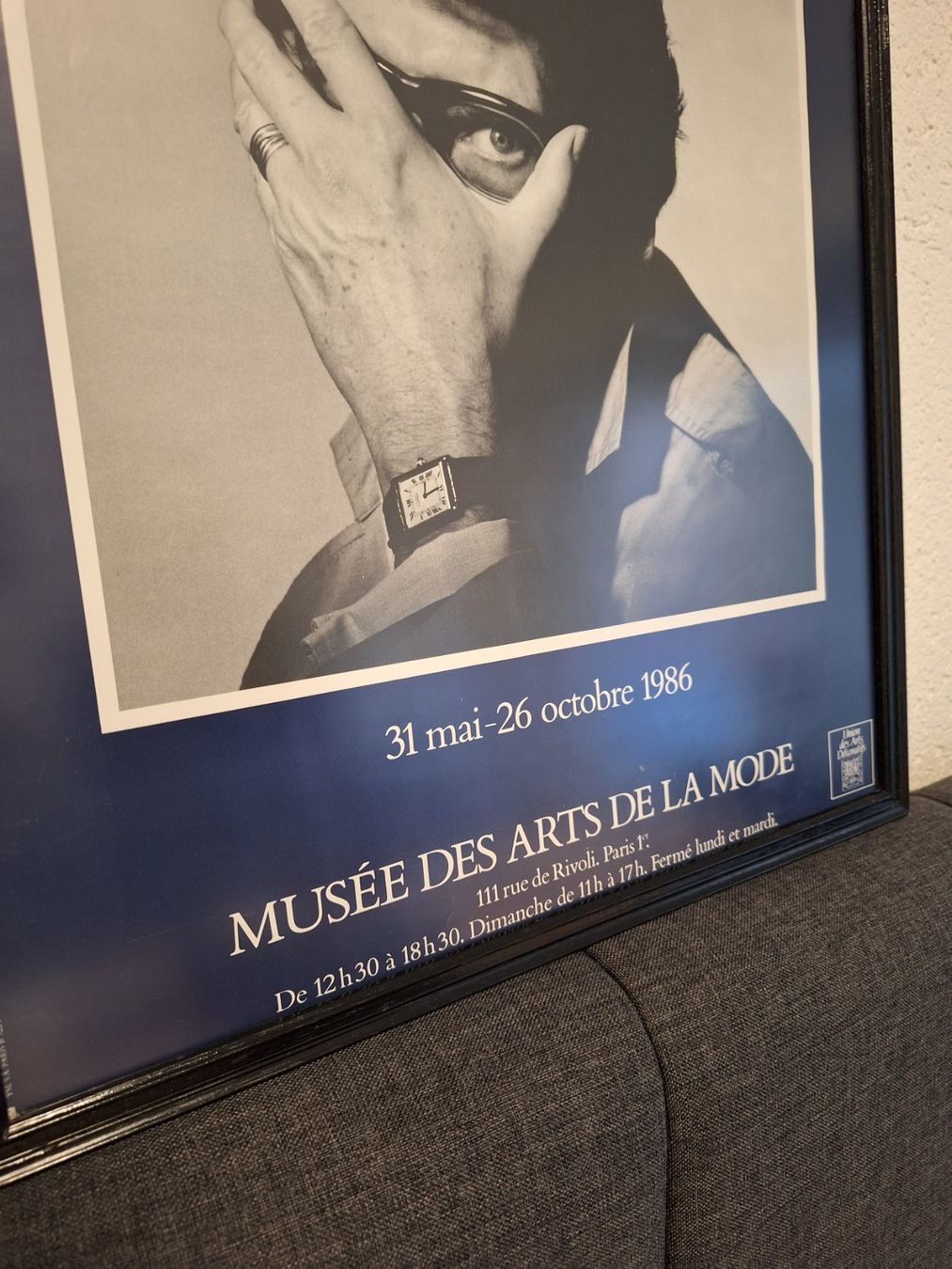 Original 1986 Yves Saint Laurent YSL Event Poster / Plakat (Gebraucht ...