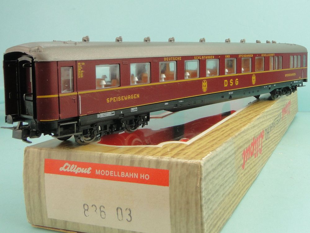 Liliput 836 03 DSG Speisewagen (Gebraucht) in Bülach für CHF 32 – mit Lieferung auf Ricardo kaufen