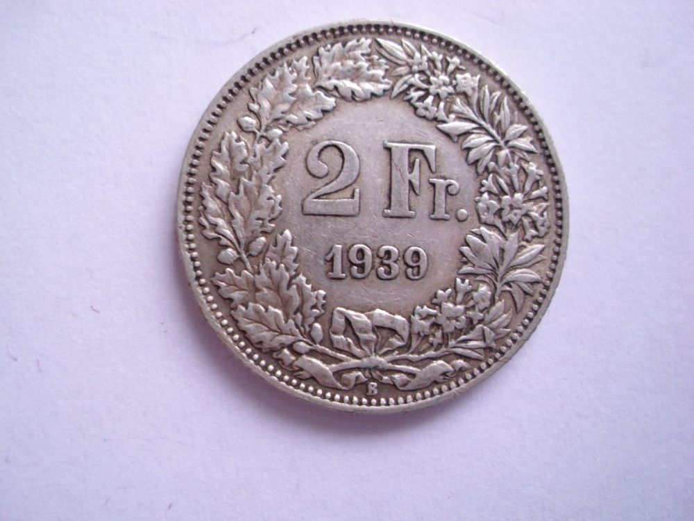2 Franken 1939 | Kaufen auf Ricardo