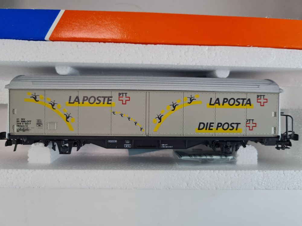 ROCO 46596 Güterwagen DIE POST SBB H0 1:87 (Neu (gemäss Beschreibung)) in Blumenstein für CHF 11 ...