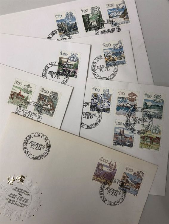 FDC TIERKREISZEICHEN *KOMPLETT* (Neu (gemäss Beschreibung)) in Oberwil BL für CHF 6 – mit ...