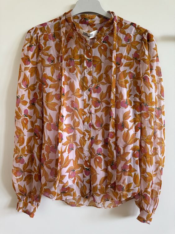 Chemiser Diane von Furstenberg - Taille 4, soie (Neuf avec emballage d ...