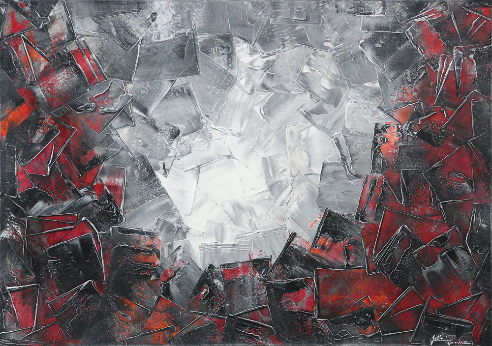 Gemälde TIMANFAYA I Kunst Bilder Malerei, J. Fernandez (Neu und originalverpackt) in Dresden für ...