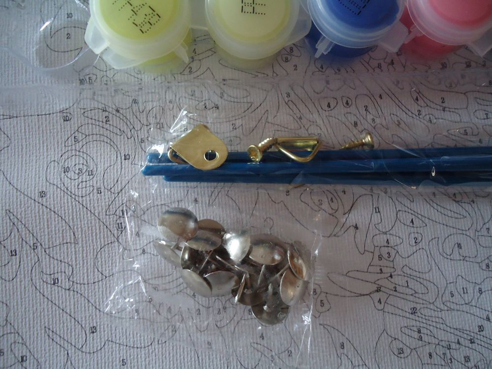 neu! Malen nach Zahlen, 40 x 50 cm, alles dabei + Rahmen | Kaufen auf Ricardo