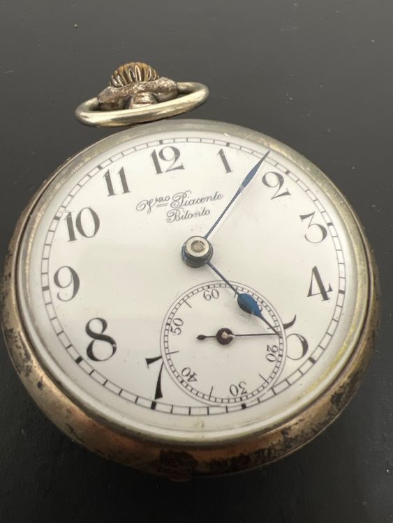 Moeris Taschenuhr echt Silber 50 mm | Kaufen auf Ricardo