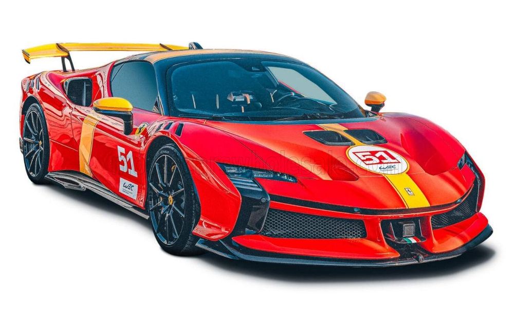 FERRARI SF90 XX N 51 24h LE MANS WINNER LIVERY 1/18 NEUHEIT (Neu und ...