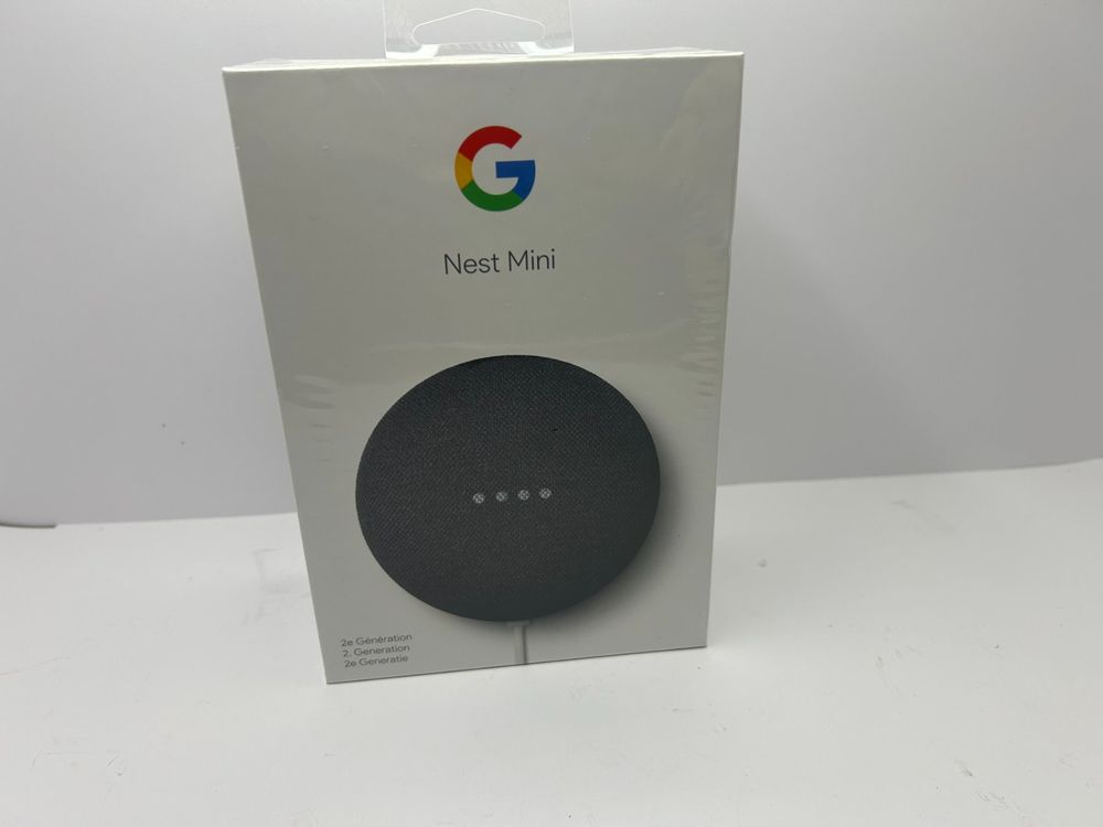 Google Nest Mini Gen 2 ( Originalverpackt ) (Neu (gemäss Beschreibung ...