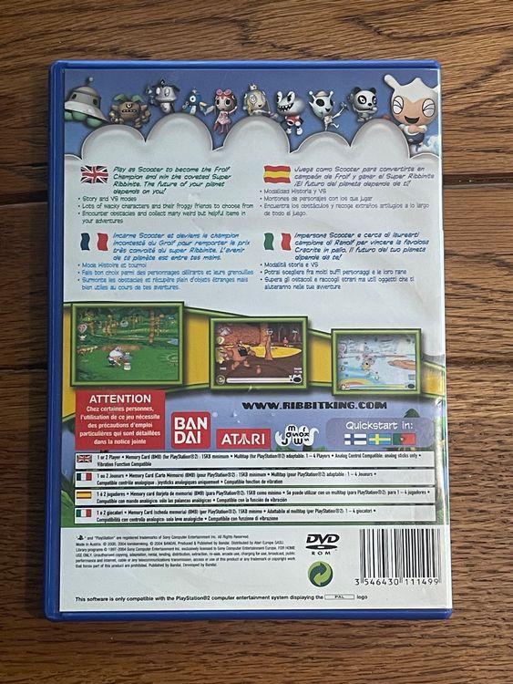 Ribbit King - PlayStation 2 - guter Zustand - Rarität! (Gebraucht) in ...