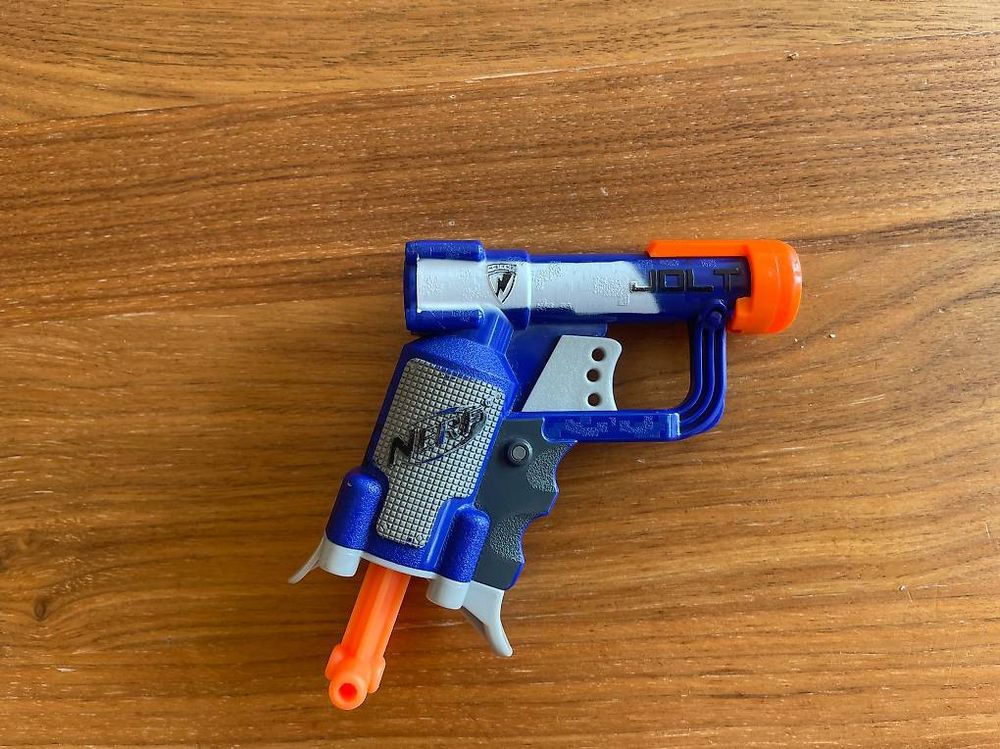 Nerf N-Strike Jolt sans balles (D'occasion) à Vevey pour CHF 4 – retrait uniquement | Acheter ...