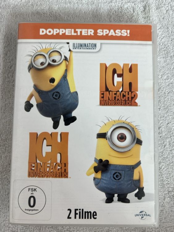 Ich - Einfach unverbesserlich 1+2 DVD - Doppelter Spass! (Gebraucht) in ...