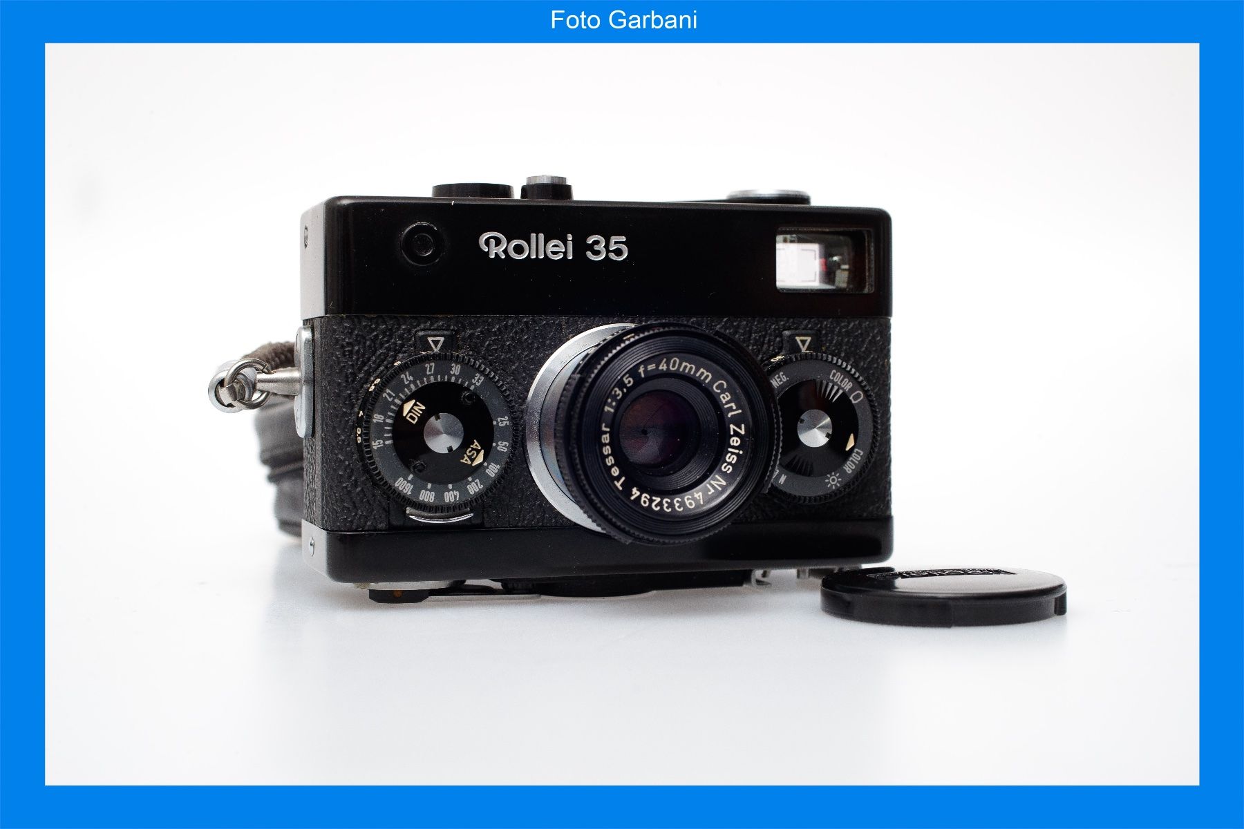 Rollei 35 + Carl Zeiss Tessar 40mm f3.5, made in Germany (Usato) a ...