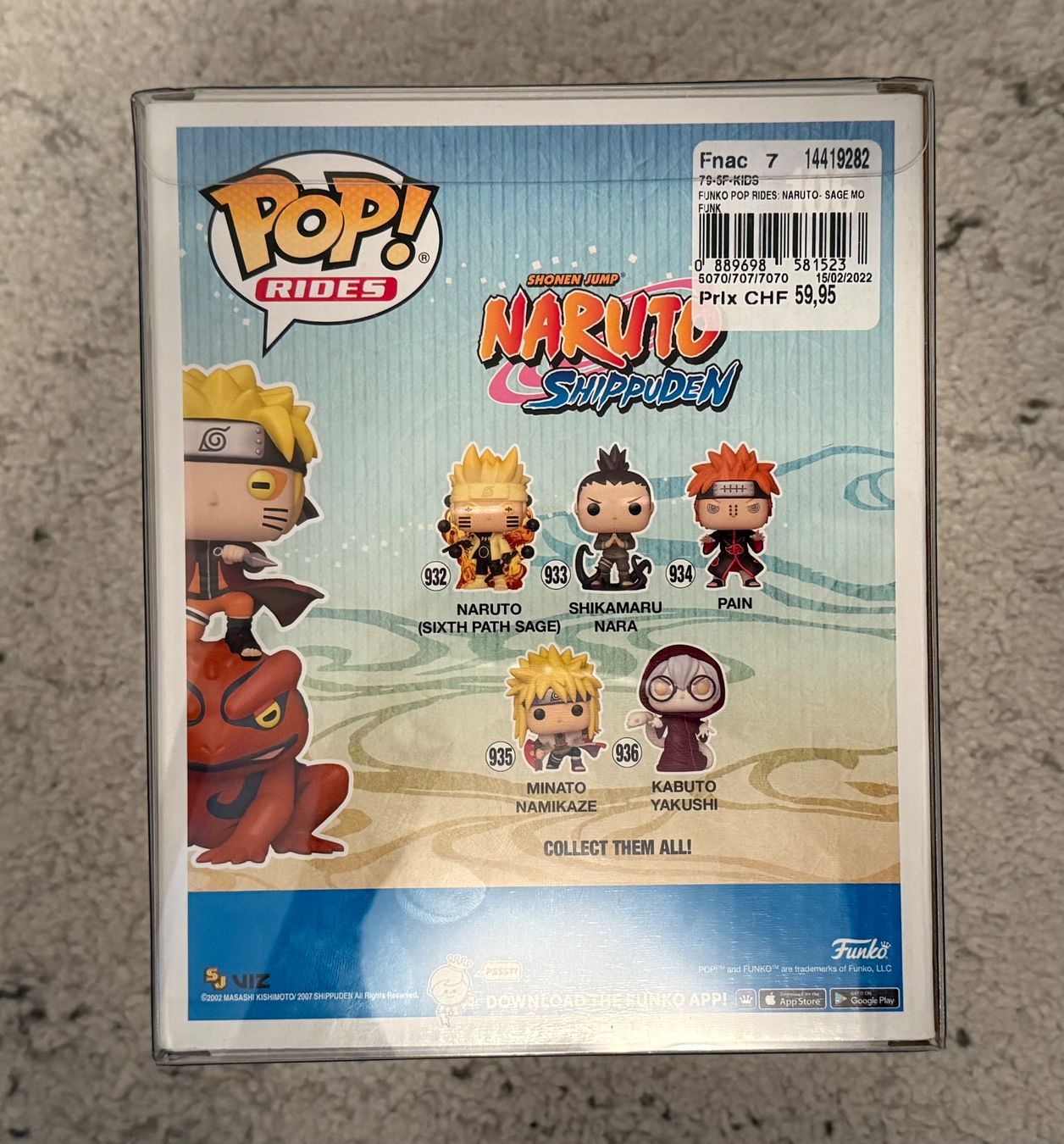 FUNKO POP NARUTO ON GAMAKICHI NEUF ! (Neu und originalverpackt) in ...