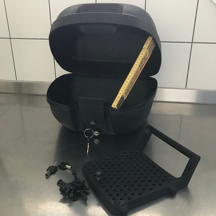 Motorrad Koffer Case nonfango 632 schwarz inkl. Befestigung (Gebraucht ...