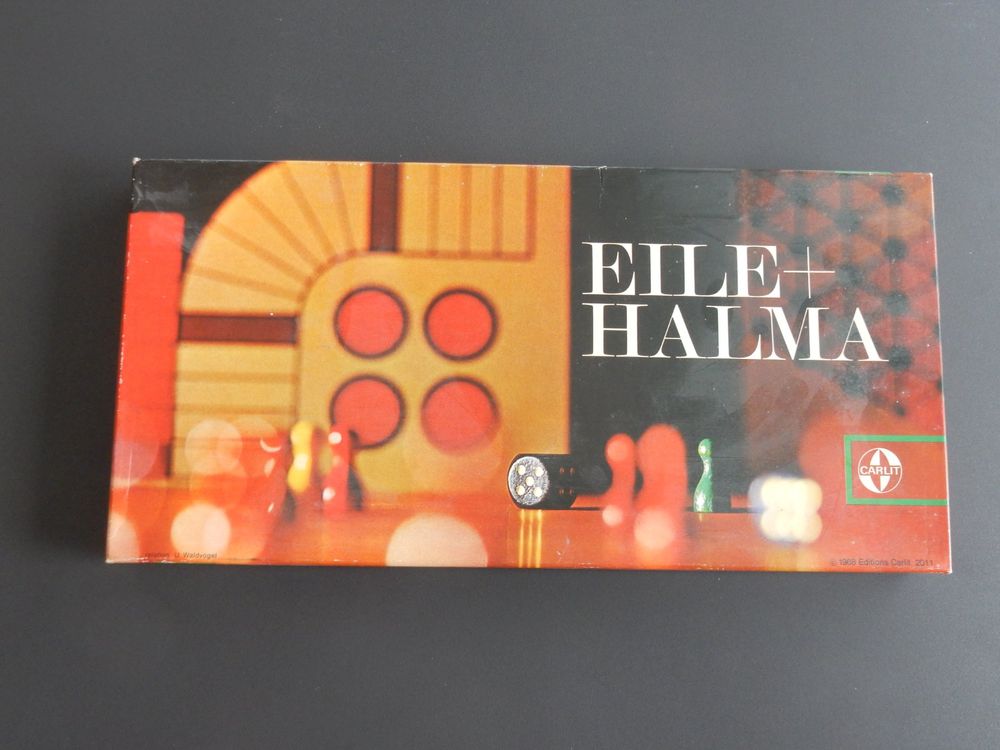 Gesellschaftsspiel Eile Halma von Carli -Top Zustand! (Gebraucht) in ...